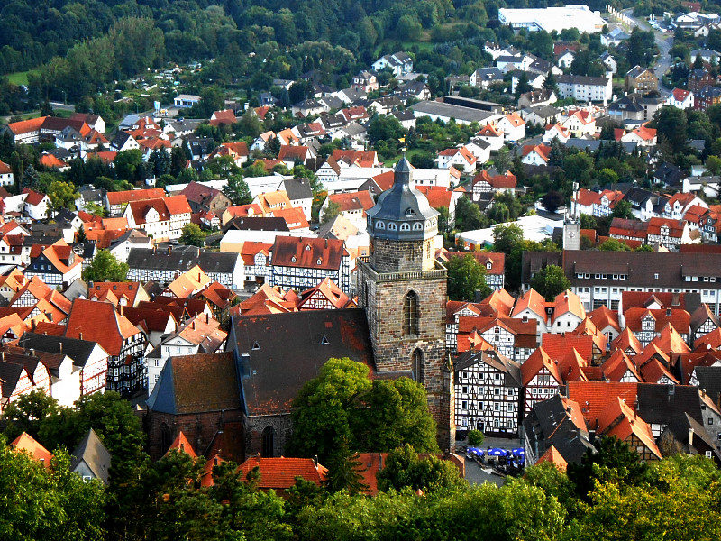 D-34576 Stadtrundgang durch Homberg/Efze (Teil 1) – Pedestrial